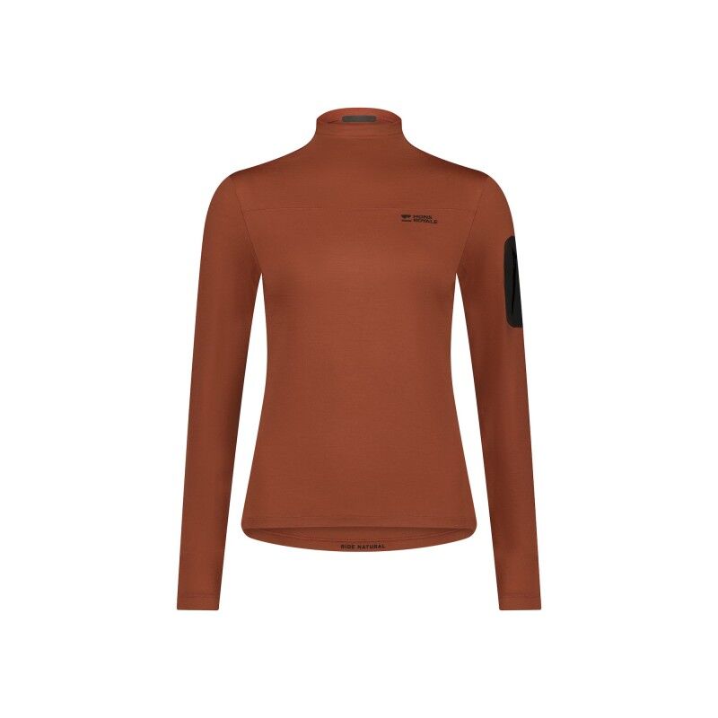 Mons Royale Diversion Merino Mock Neck Long Sleeve - Underställ ...