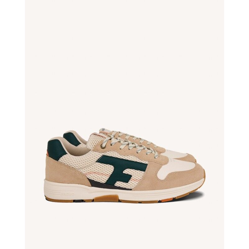 Faguo Olive Leather Woven - Urban skor - Herr | Hardloop