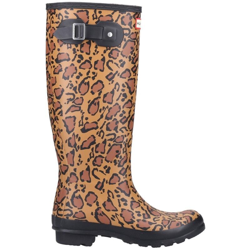 Hunter Boots Original Tall Leopard Print - Wellington boots - Women's ...