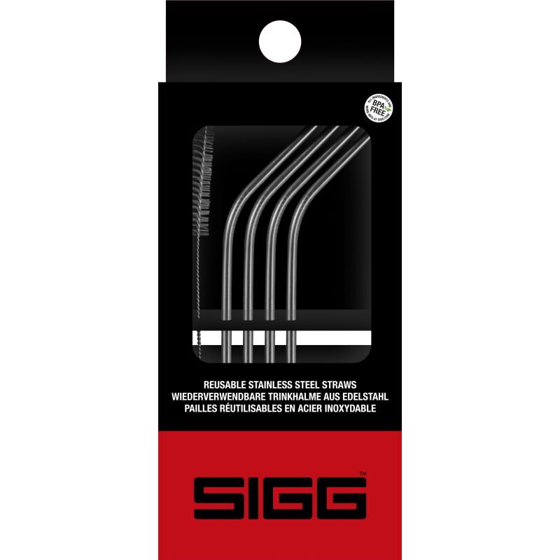 Sigg Stainless Steel Straw Set
