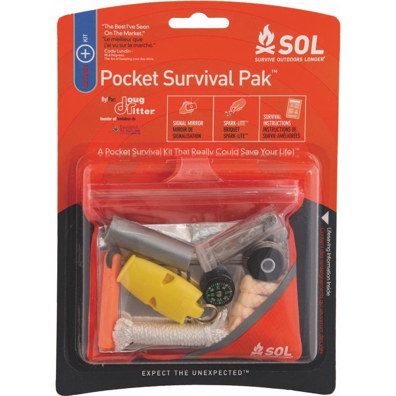 Sol Pocket Survival Pak - Kit survie | Hardloop
