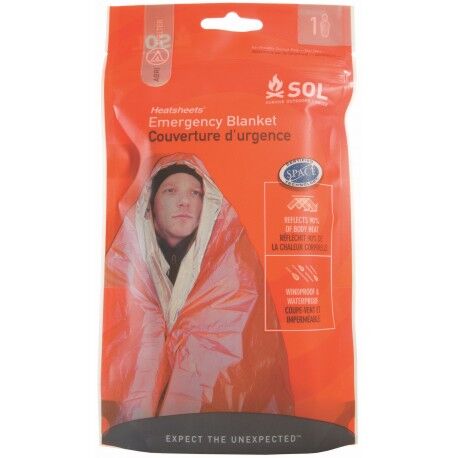 Sol Emergency Blanket - Koc ratunkowy | Hardloop