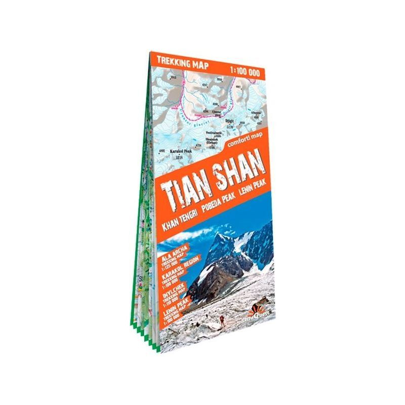 Expressmap Tien Shan - Carte topographique | Hardloop