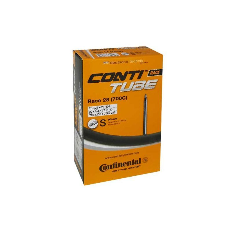 CONTINENTAL Tube RACE 700X20/25C 80 mm Presta Butyl - Inner tube