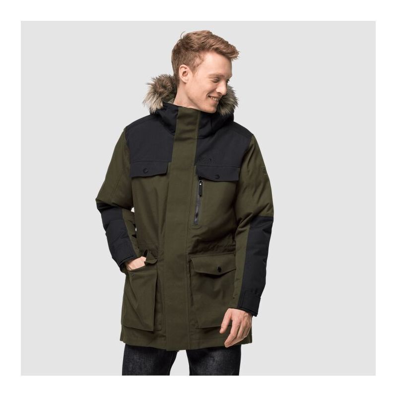 Jack Wolfskin Glacier Bay Parka - Parka Herr