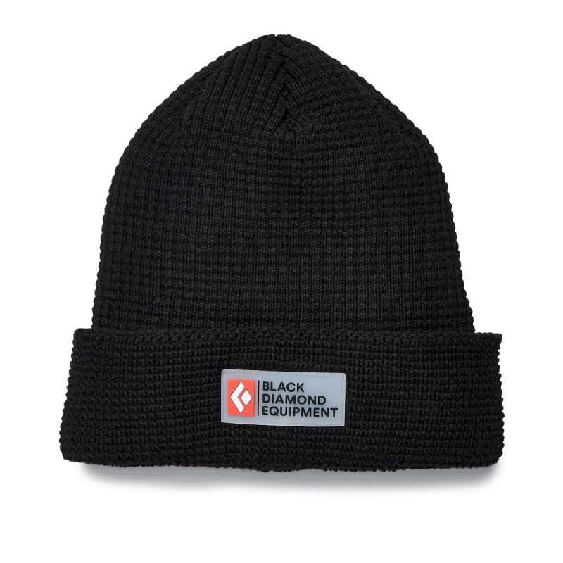 Black Diamond Double Waffle Beanie - Beanie - Men's