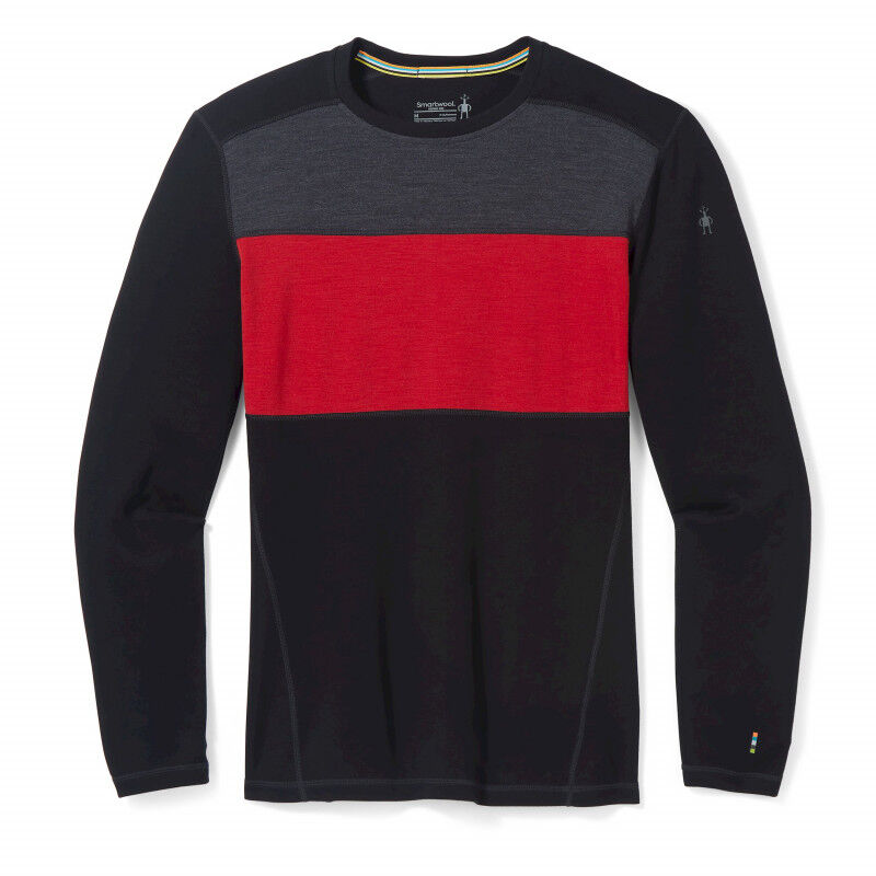 Smartwool Merino 250 Baselayer Colorblock Crew Boxed - Maillot homme ...