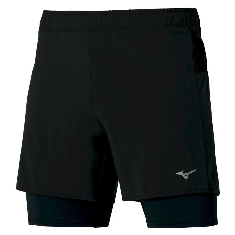 Mizuno ER 5.5 2In1 Short - Running shorts - Women's | Hardloop