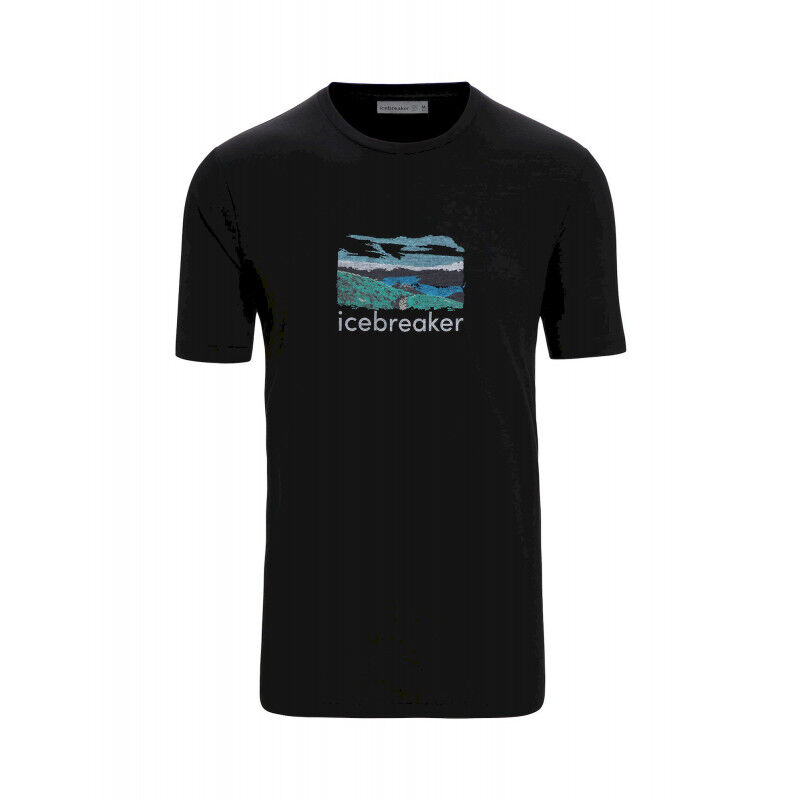 Icebreaker Tech Lite II SS Tee Trailhead - T-shirt en laine mérinos ...