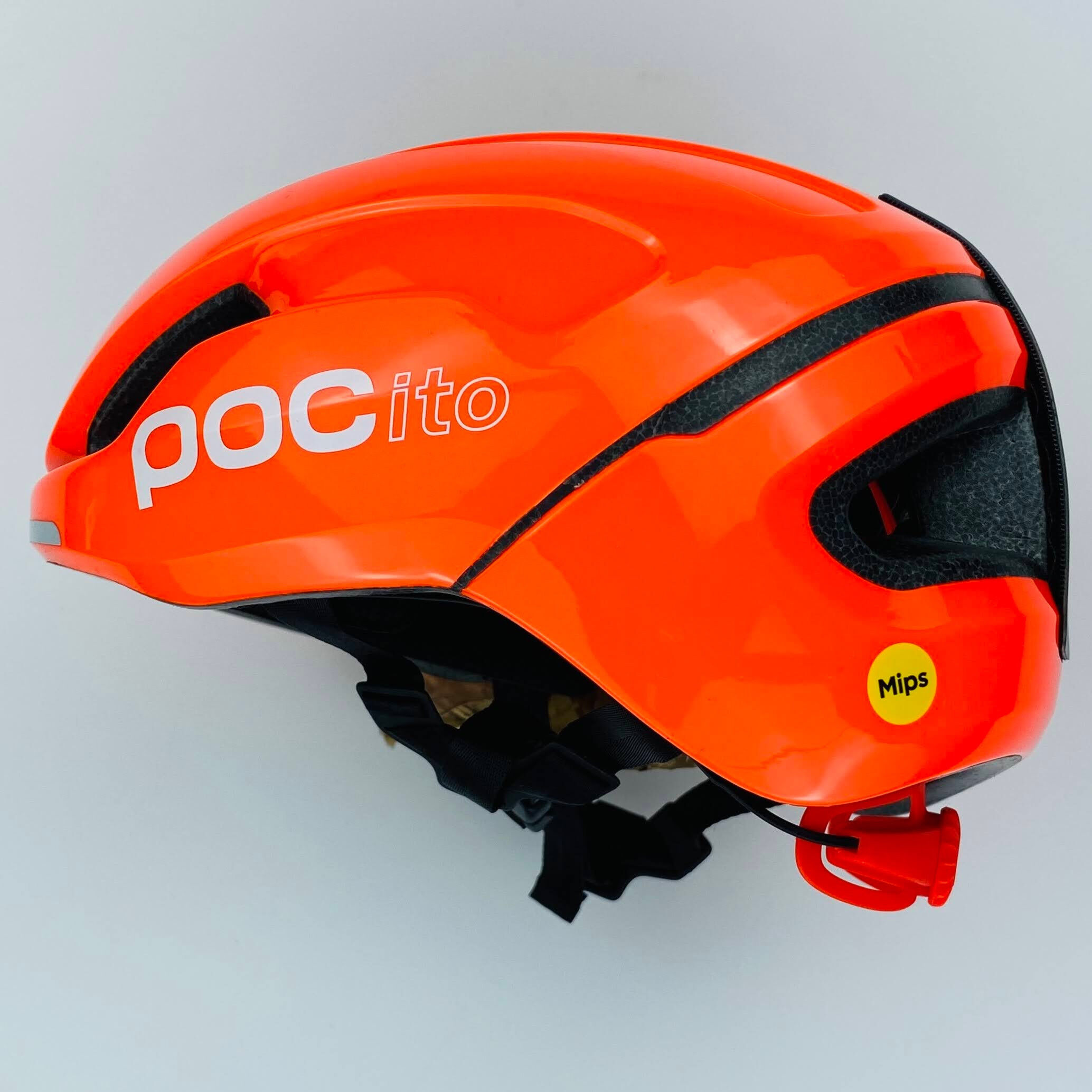 Poc Pocito Omne MIPS - Second hand Cycling helmet - Kids' - Orange - 51 ...