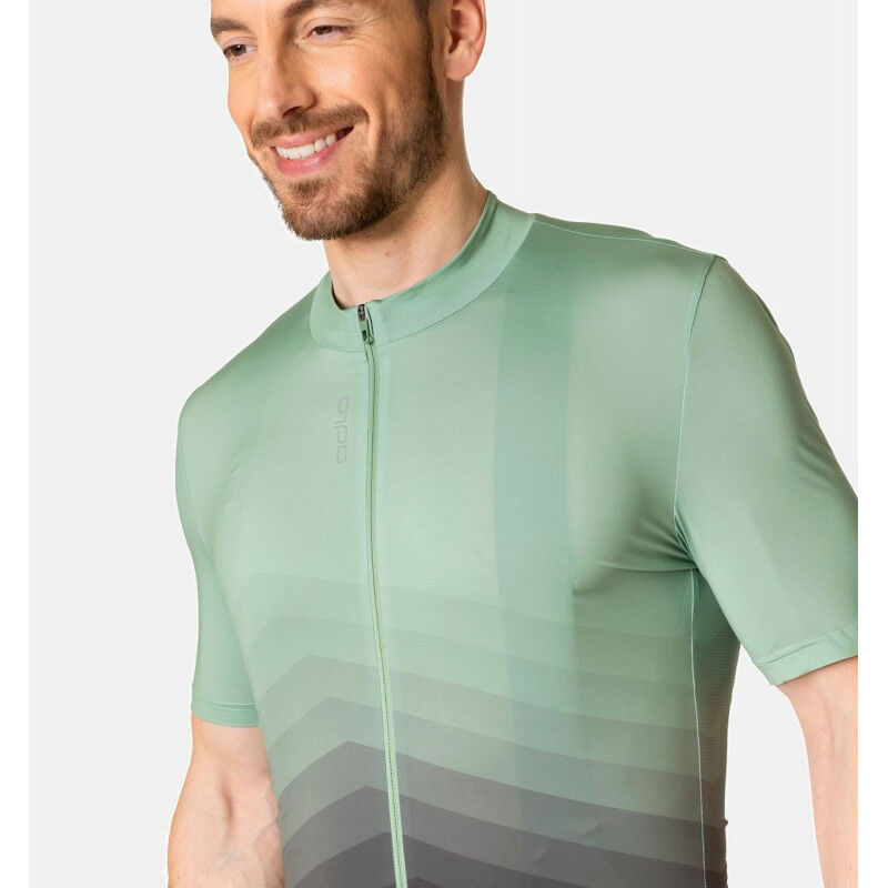 Odlo Zeroweight Full Zip - Maillot vélo homme | Hardloop