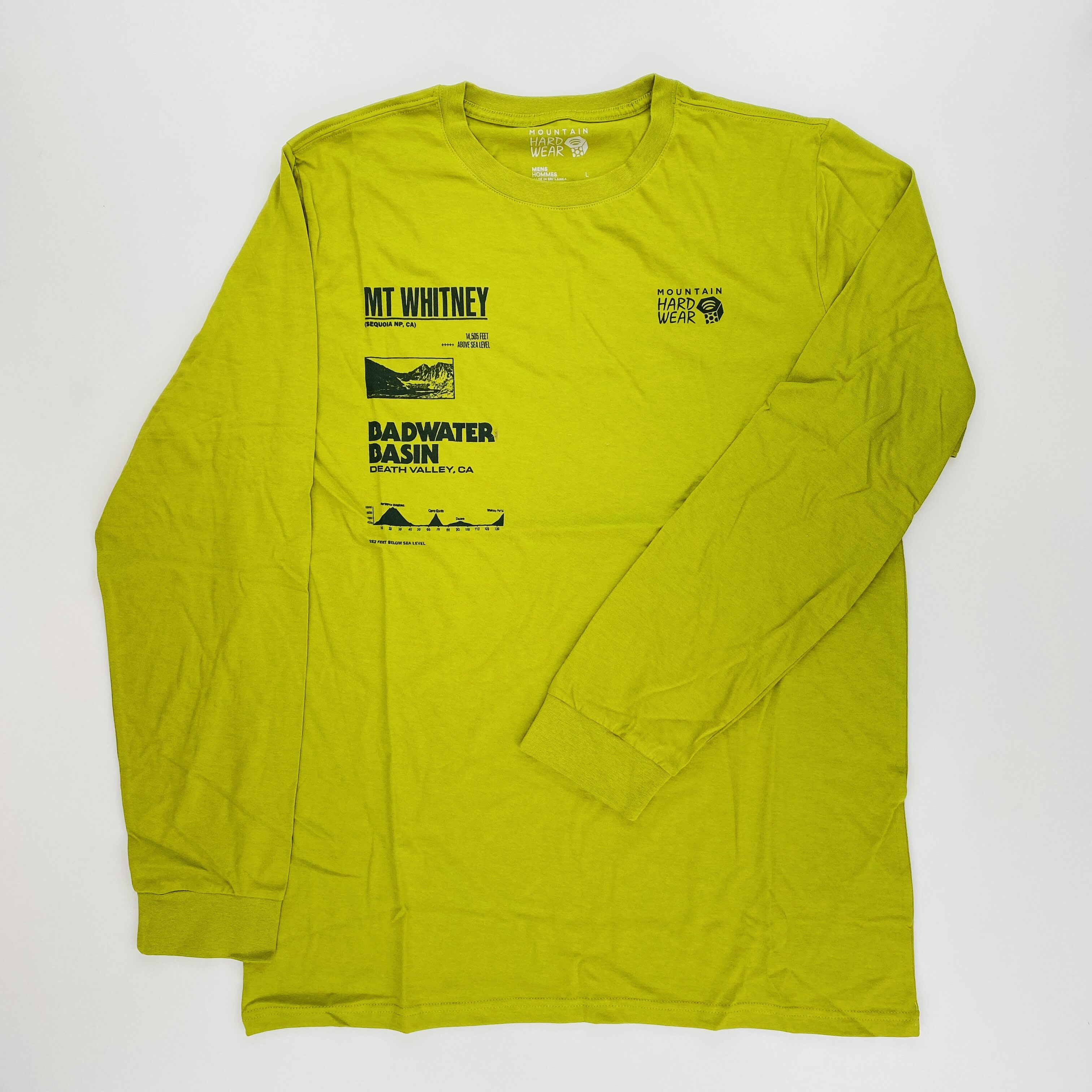 Mountain Hardwear Sea Level™ Logo Man LS T-Shirt - Second Hand T-Shirt ...