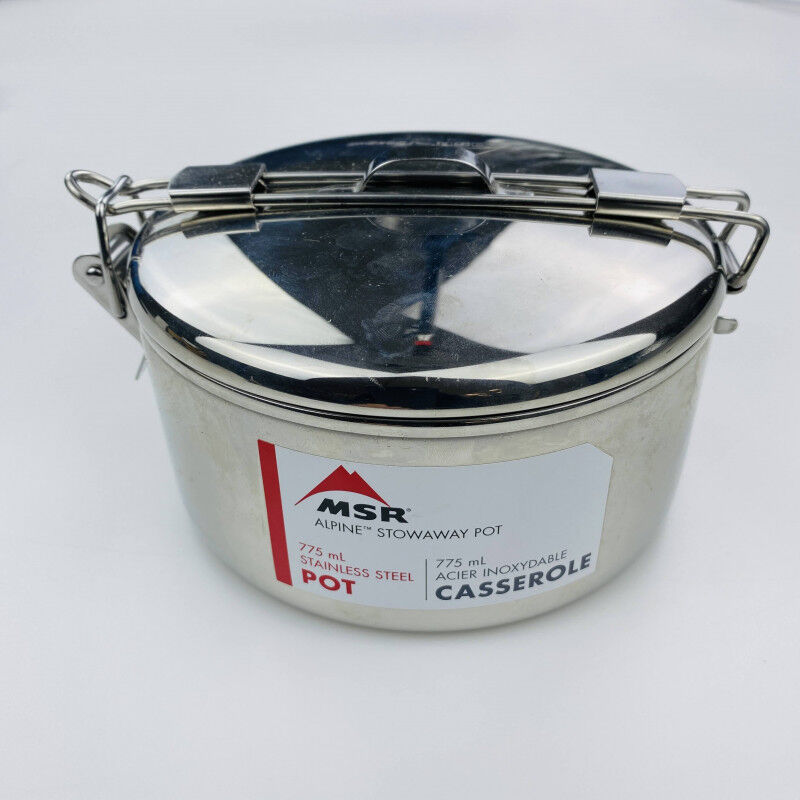 MSR Alpine Stowaway Pot 775Ml - Second hand Panorera - Grå - 775 ml ...