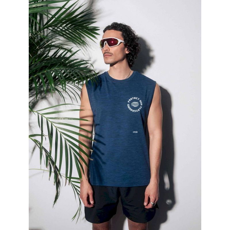 Circle Sportswear Muscle Tee Quick Dry - Linne - Herr | Hardloop