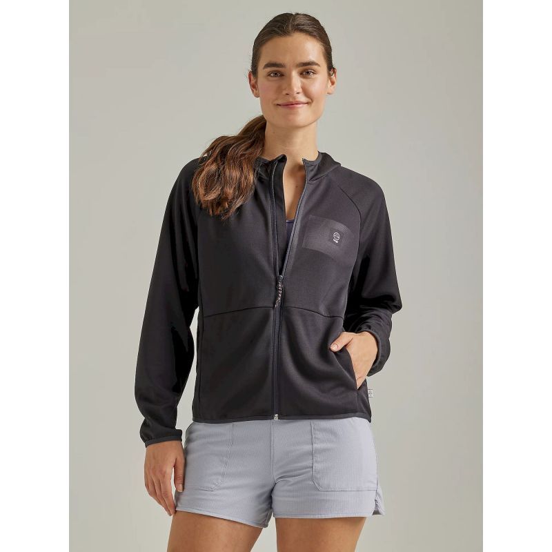 Wrangler All Terrain Gear Performance Hoodie - Hoodie - Damen | Hardloop