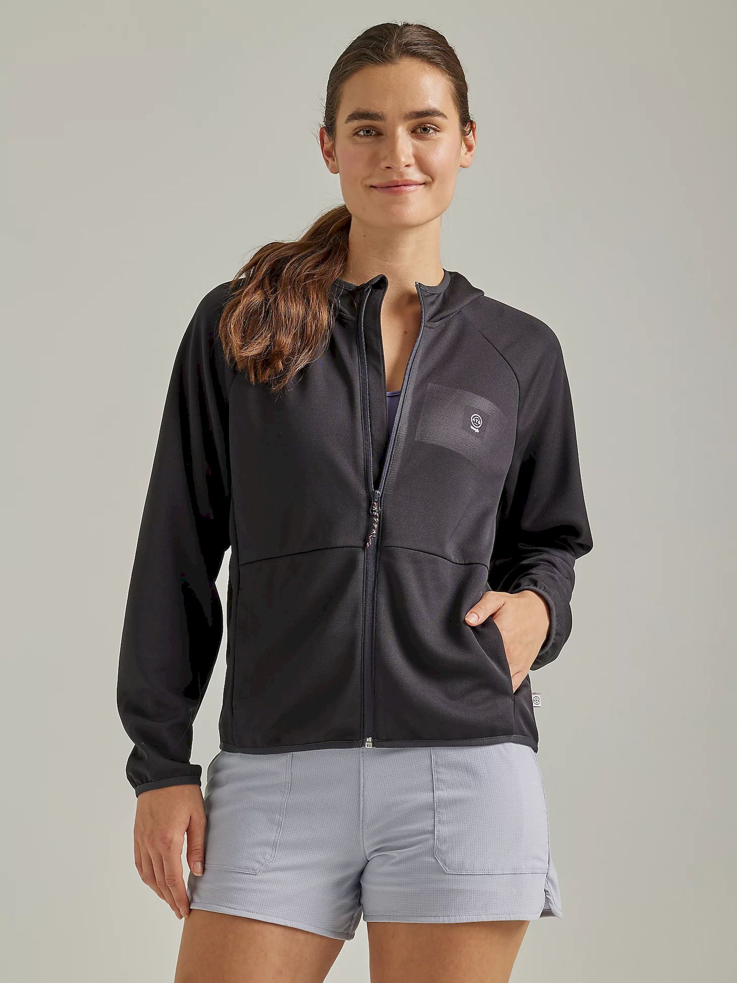 Wrangler All Terrain Gear Performance Hoodie - Hoodie - Damen | Hardloop
