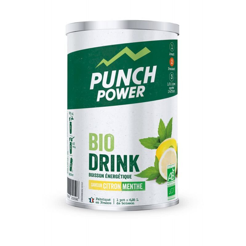 Punch Power Biodrink Citron-Menthe - Energy drink | Hardloop