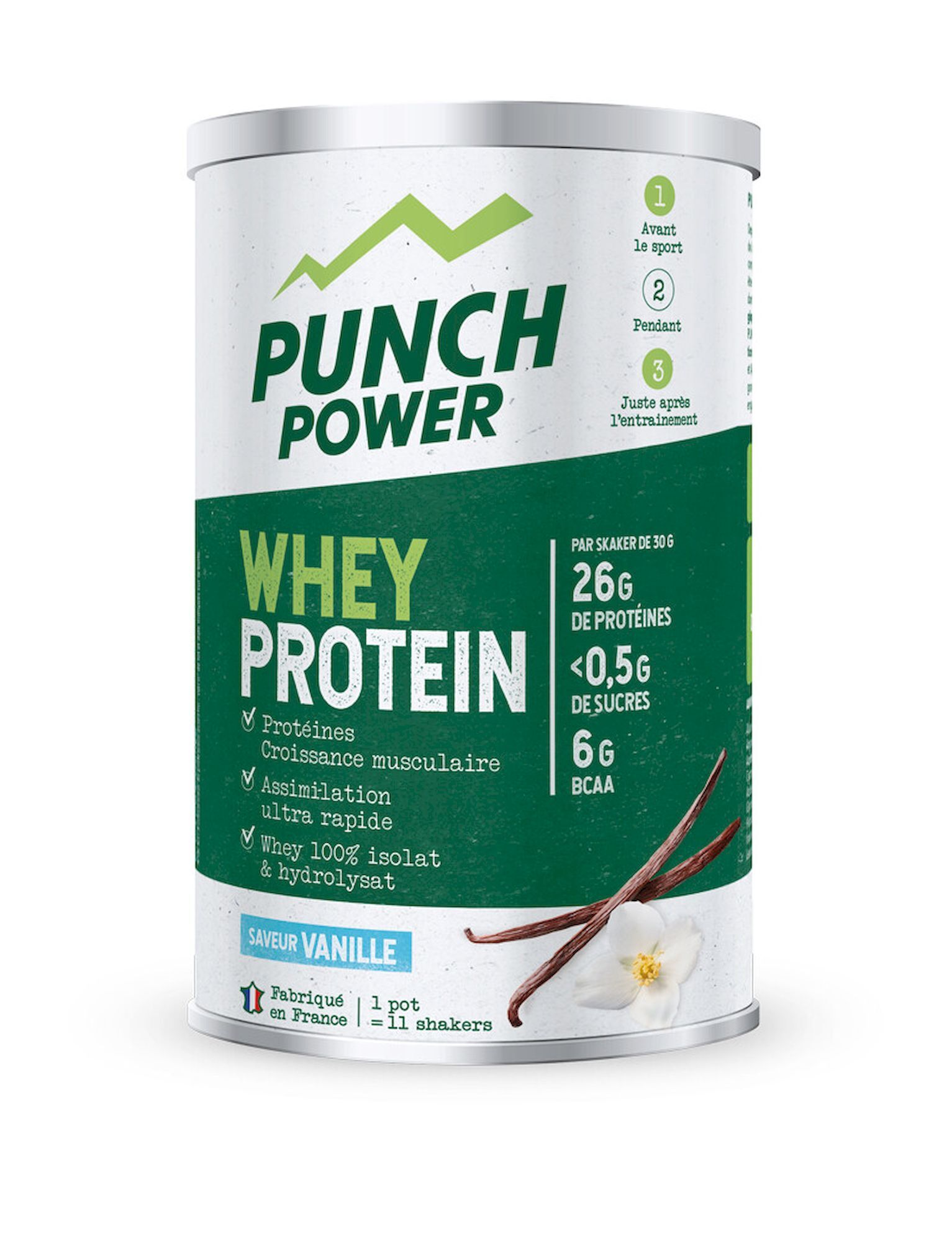 Punch Power Whey Protein Vanille - Boisson énergétique | Hardloop