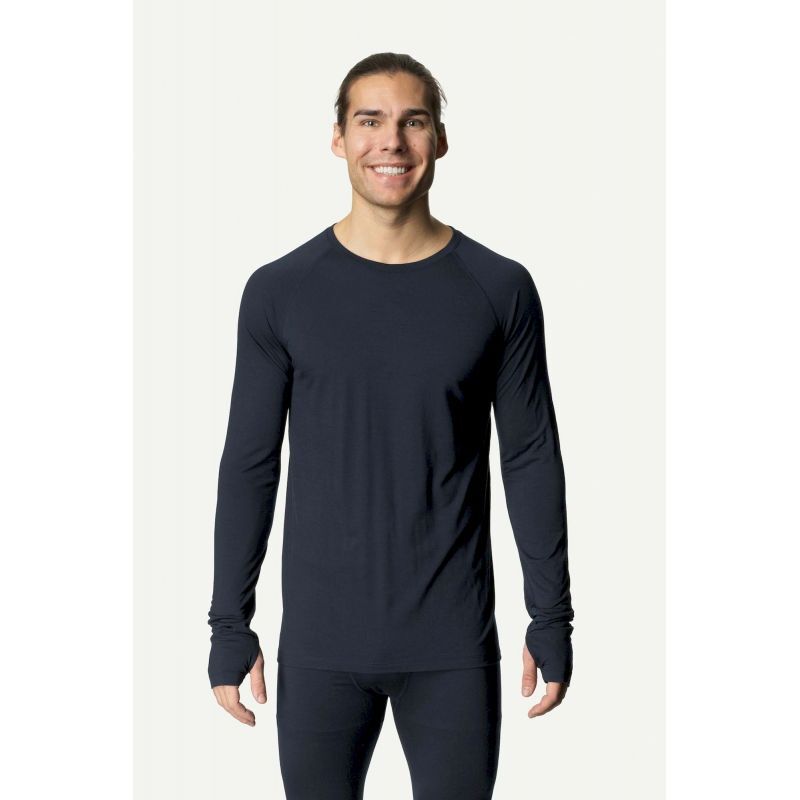 Houdini Sportswear Desoli Light Crew - Merino base layer - Men's | Hardloop