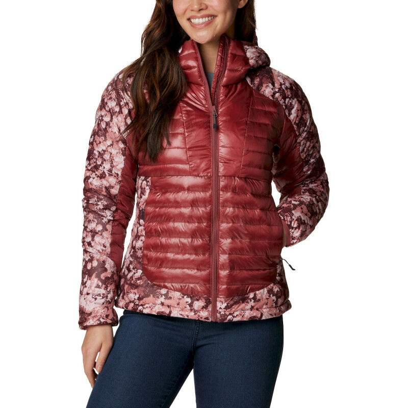 Columbia Labyrinth Loop Hooded Jacket - Kurtka puchowa damski | Hardloop