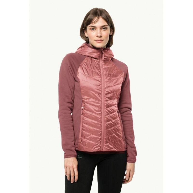 Jack Wolfskin Routeburn Pro Hybrid - Donsjack - Dames | Hardloop