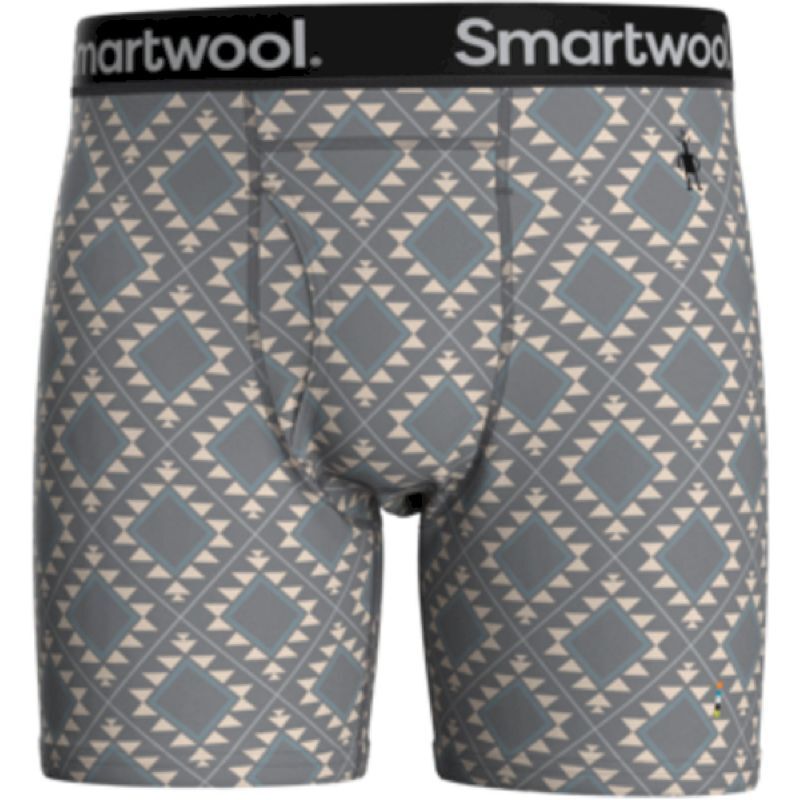 Smartwool Merino Print Boxer Brief Boxed - Underwear | Hardloop