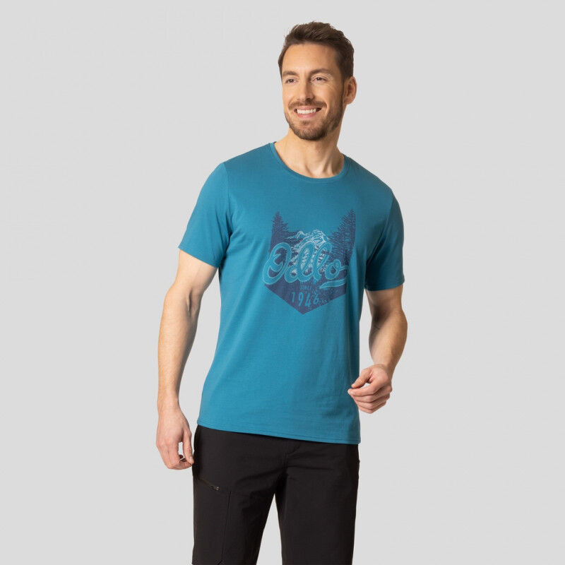 Odlo Nikko Logo - T-shirt - Men's | Hardloop