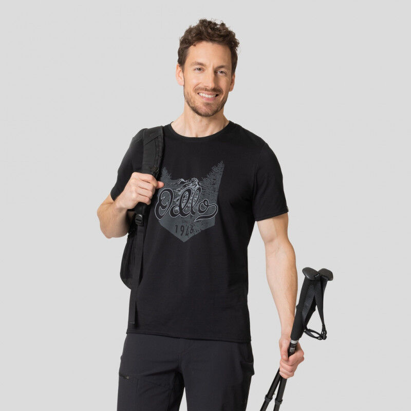 Odlo Nikko Logo - T-shirt - Men's | Hardloop