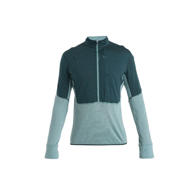 Icebreaker Merino 200 RealFleece Descender LS Half Zip - Merino ...