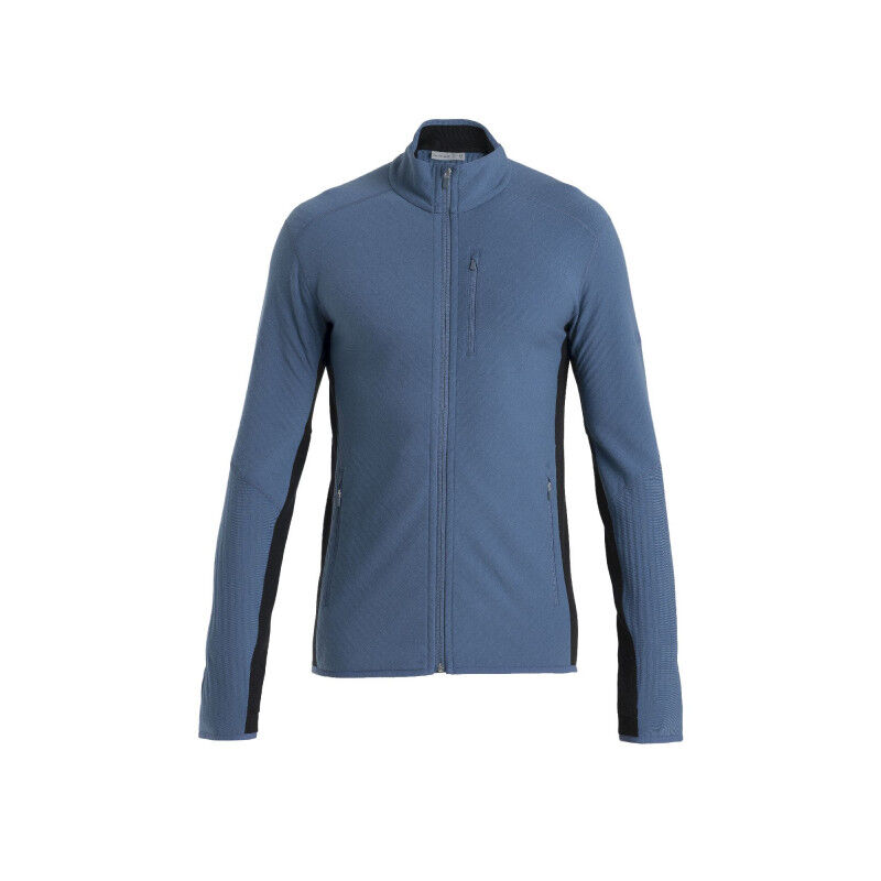 Icebreaker Descender LS Zip - Merino Fleecejacke - Herren I Hardloop