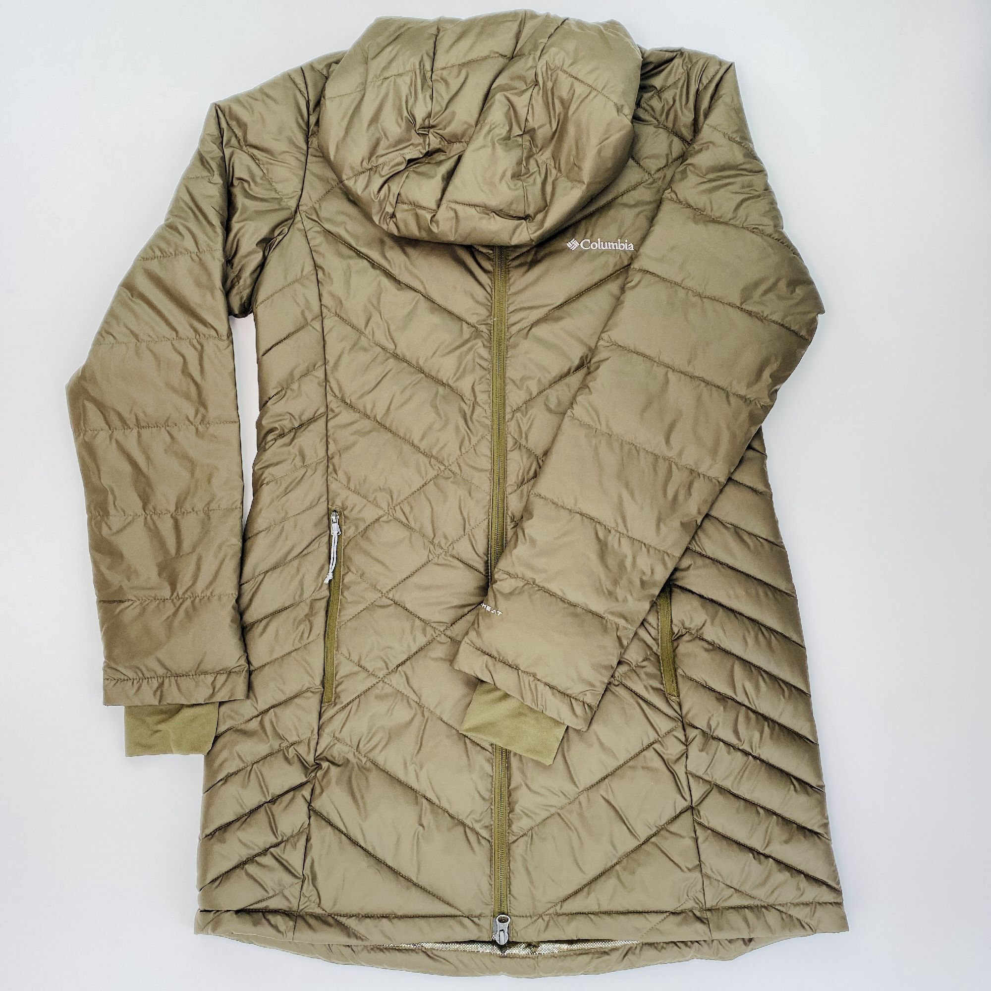 Columbia Heavenly™ Long Hooded Jacket - Second Hand Synthetic jacket ...