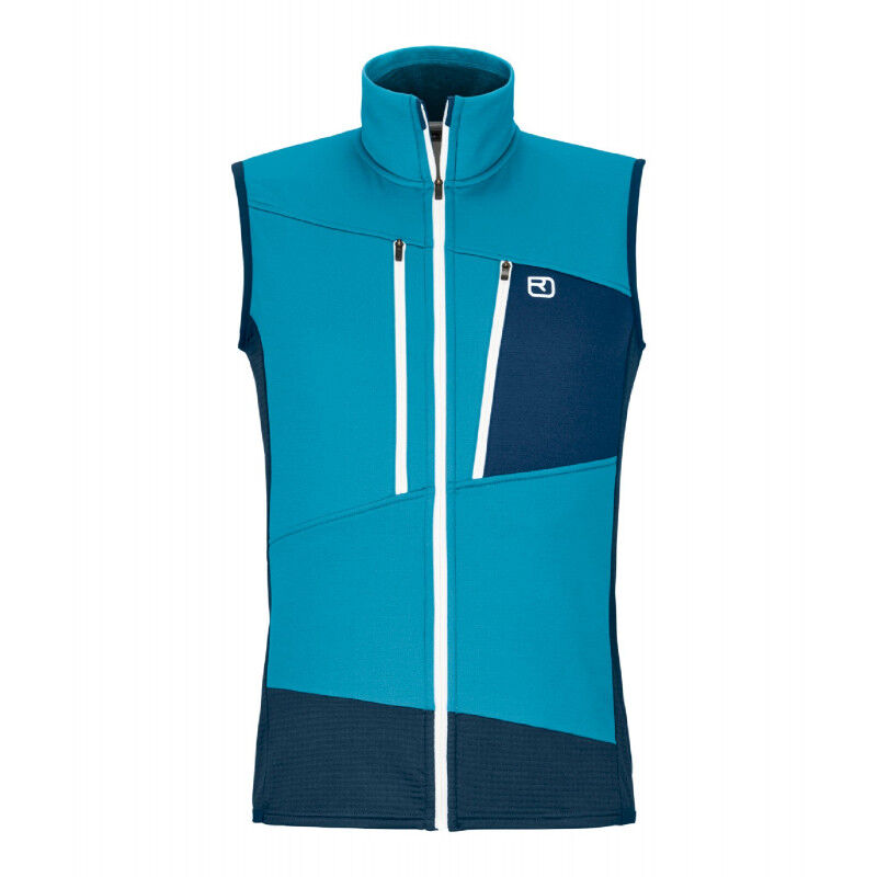 Ortovox Fleece Grid Vest - Vest - Men's | Hardloop