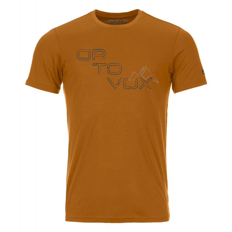 Ortovox 185 Merino Tangram Logo TS - T-Shirt - Herren | Hardloop