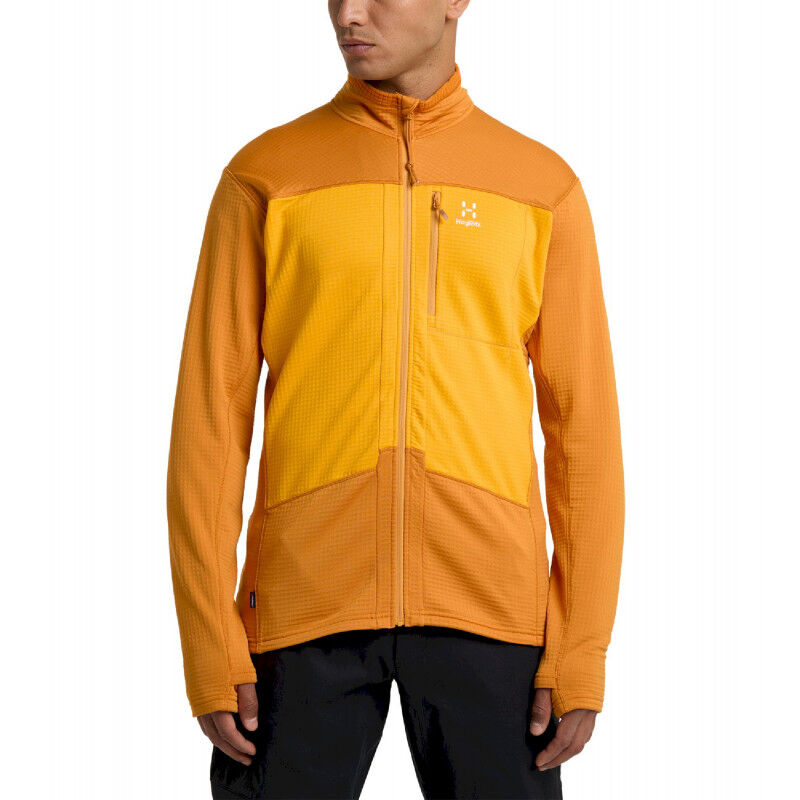 Haglöfs ROC Spitz Mid Jacket Men - Fleecetröjor - Herr | Hardloop