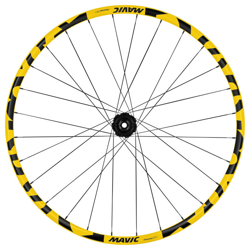 Mavic Deemax DH Yellow 27,5 | 12 x 148 mm | 6 Trous - Roue arrière VTT 27,5" | Hardloop