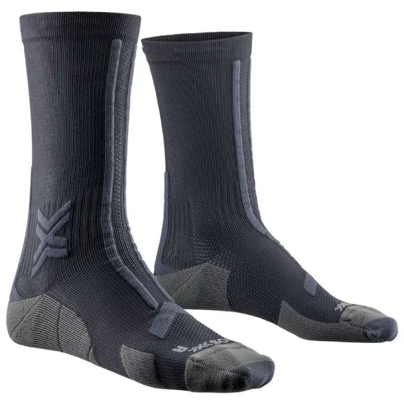 X-Socks Trail Run Discover Crew - Trail running socks | Hardloop
