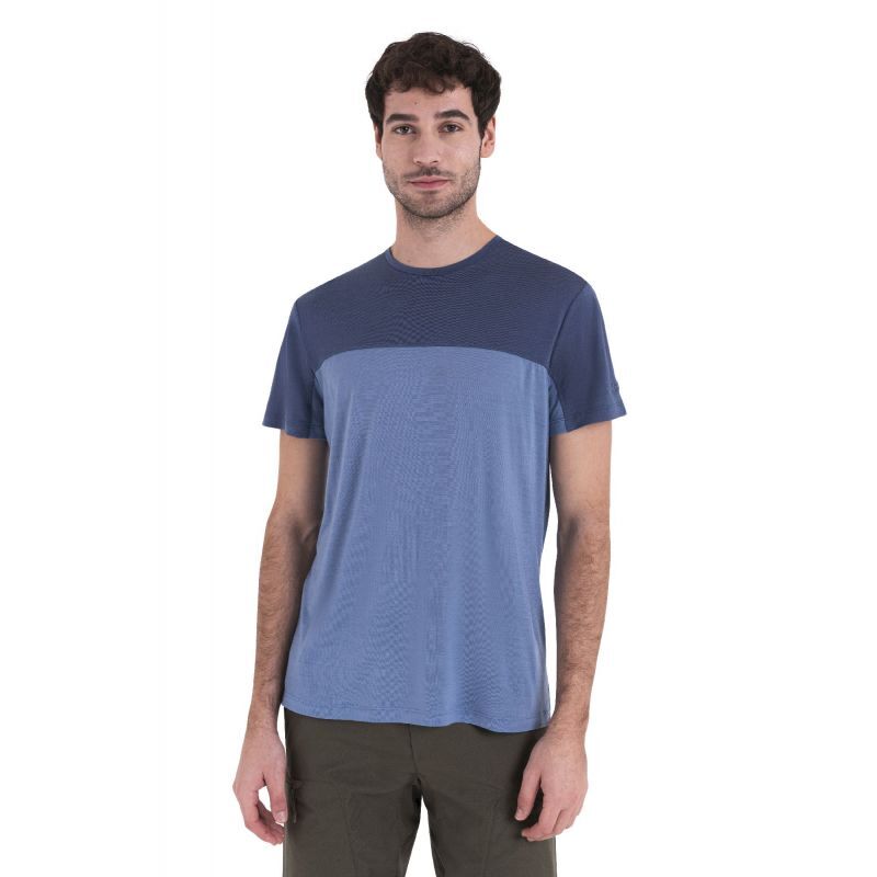 Icebreaker Merino 125 Cool-Lite Sphere III SS Tee Colour Block - Merino ...