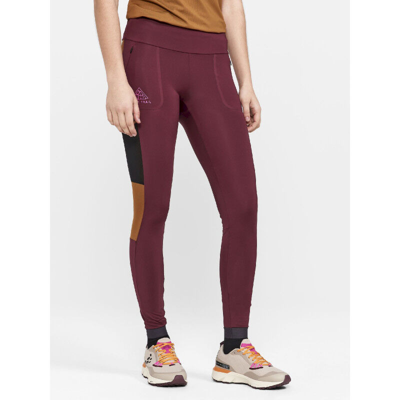 Craft Pro Trail Tights - Mallas de running - Mujer