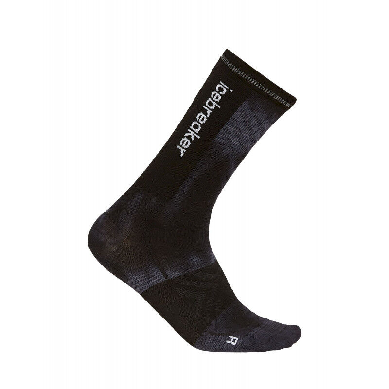 icebreaker Run+ Ultralight Crew Cloud Dye - Merinostrumpor - Dam | Hardloop