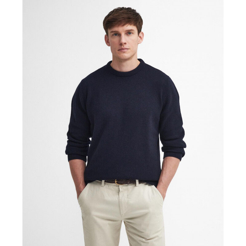Barbour Holden Crew Neck Sweater Merinopullover Herren Hardloop