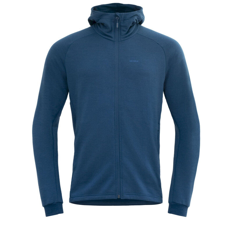 Devold Nibba Merino Jacket Hood - Veste en laine mérinos homme | Hardloop
