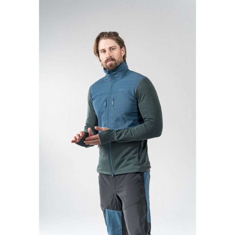 Devold Herøy Hybrid Merino Jacket - Merinojacke - Herren | Hardloop