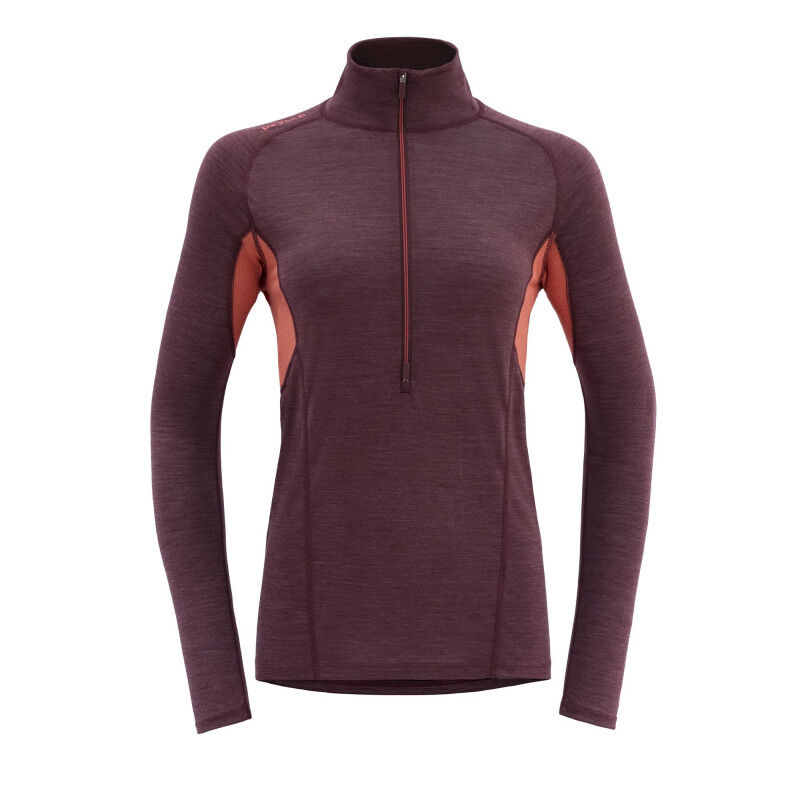 Devold Running Merino 130 Zip Neck - Merino Wool Jersey - Women's ...