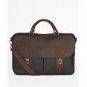 Barbour Wax Leather Briefcase Laptoptaschen Hardloop