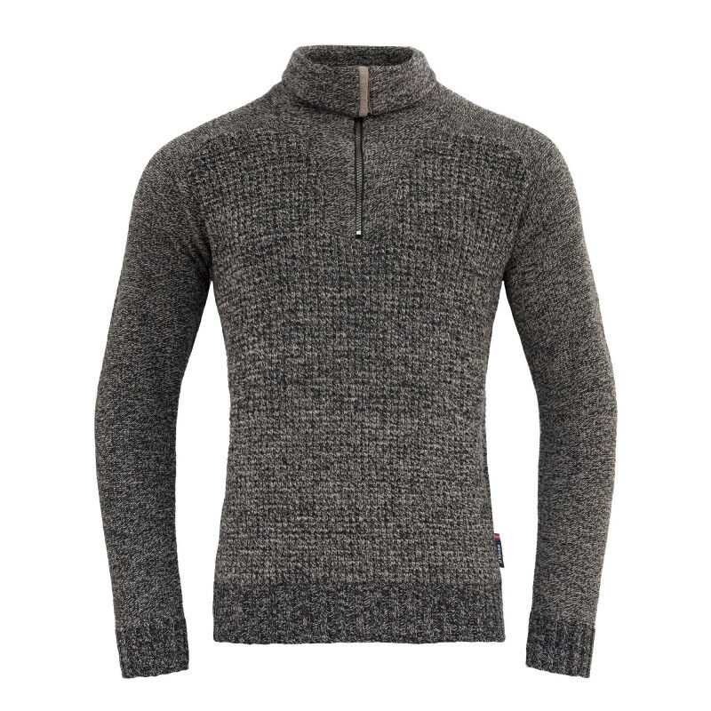 Devold Bispen Wool Zip Neck - Pullover | Hardloop