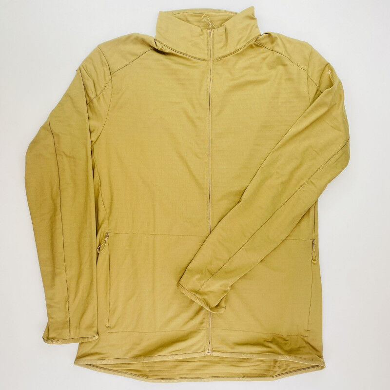 Salomon Outrack Full Zip - Second Hand Fleece jacket - Men's - Brown ...