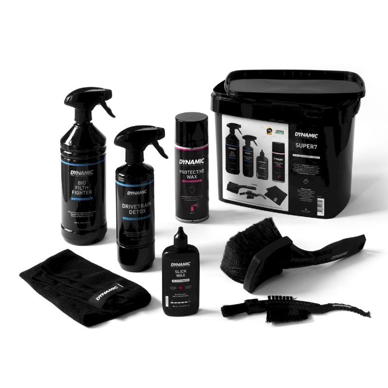 Dynamic bike care Super 7 - Bike cleaning kit | Hardloop