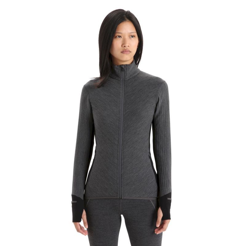icebreaker Descender LS Zip - Merino Fleece jacket - Women's | Hardloop