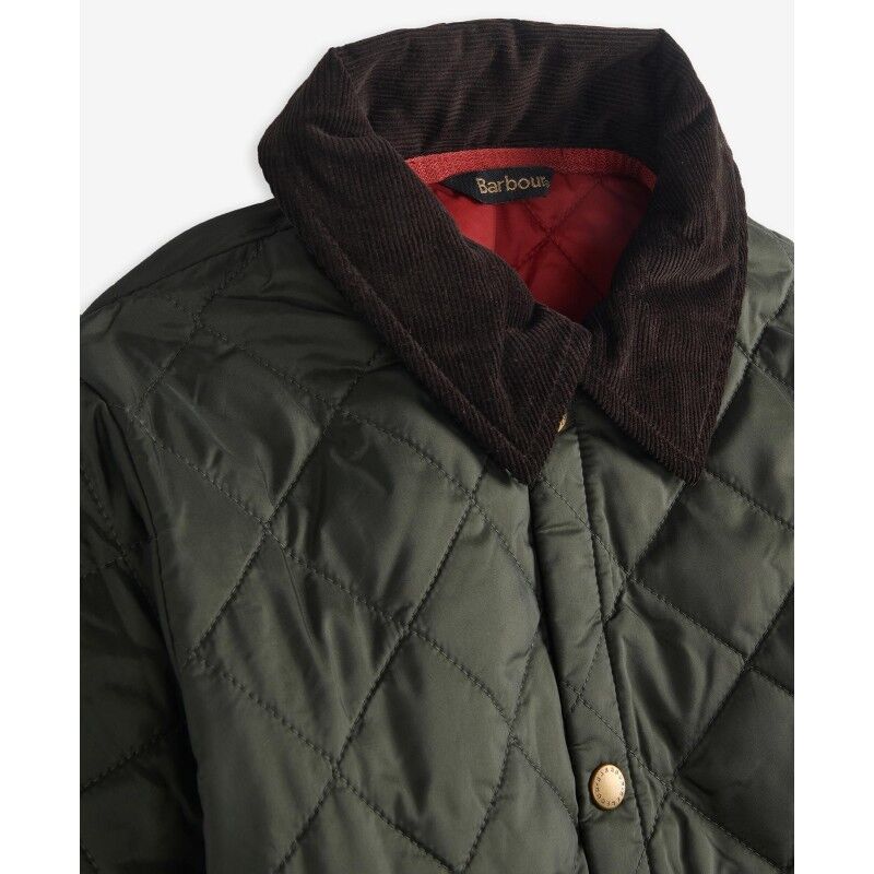 Barbour Boys Liddesdale Quilted Jacket Mantel Kind Hardloop