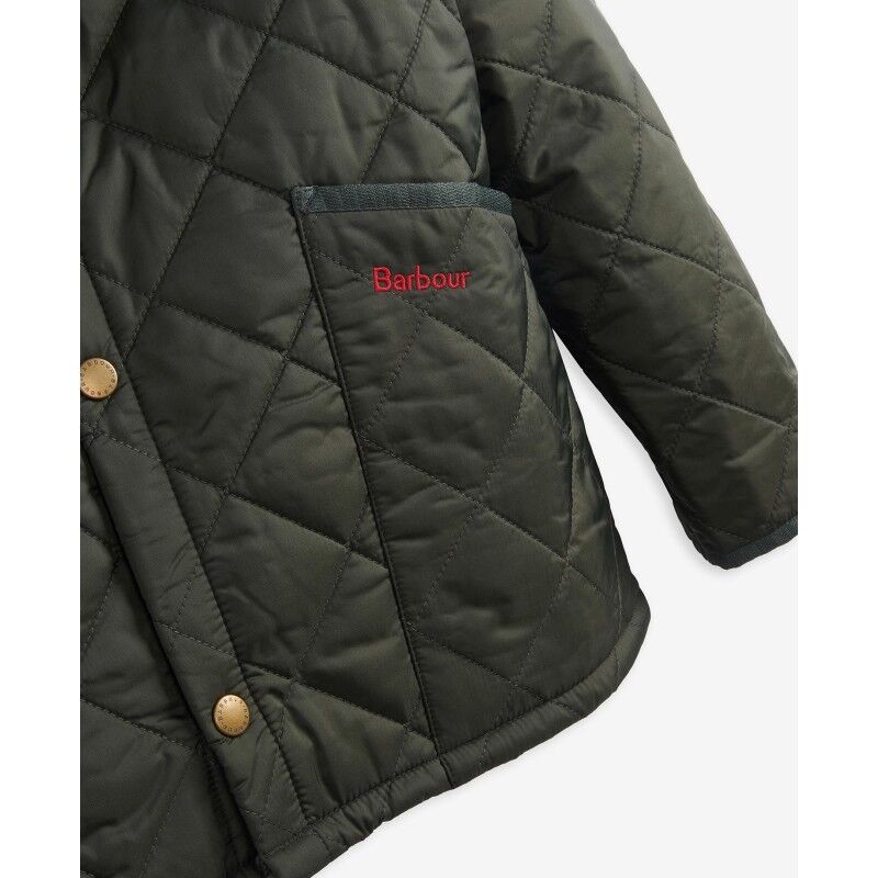 Barbour childrens liddesdale quilted jacket store